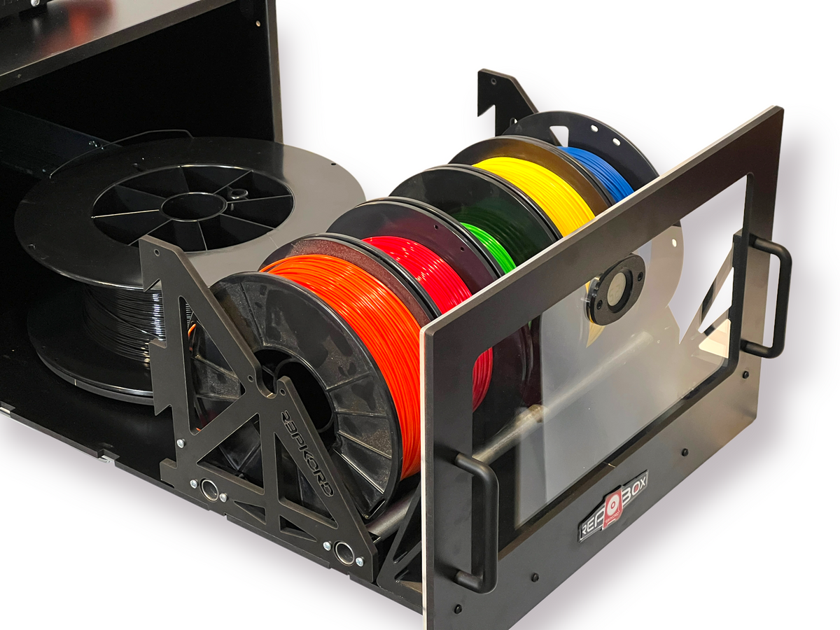 FULLY ASSEMBLED RepBox TT/FFC TurnTable:Filament Filing Cabinet v2.1 ...